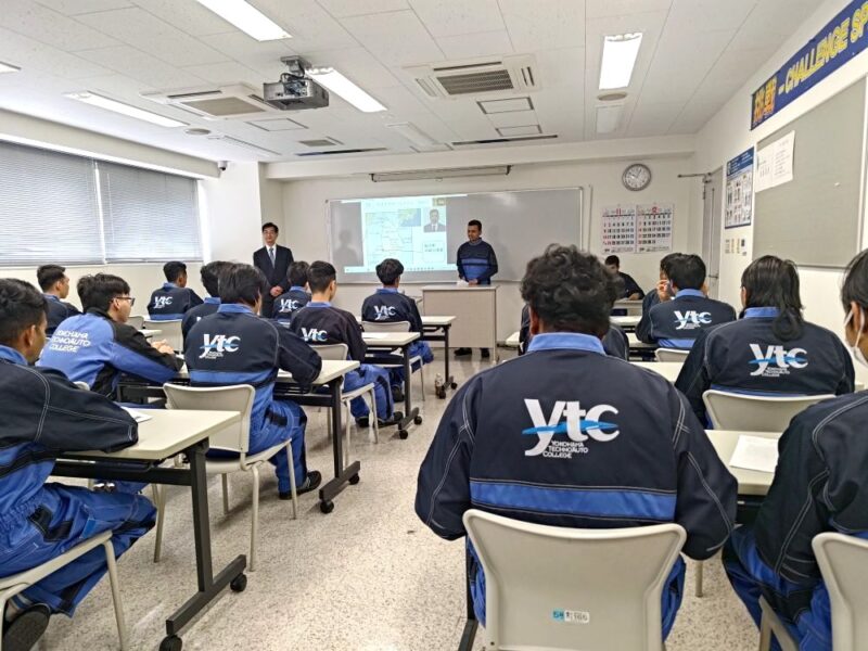 A YIEA Graduate Gave a Presentation at His Vocational School | Blog ...